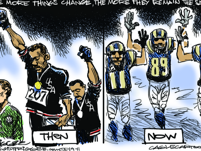 MICHAEL BROWN’S MEMORIAL TELLS THE STORY, PART I – Gronda Morin