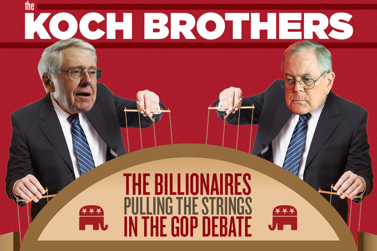 Why Koch Brothers And Other Corporate Conservative Donors Have Pushed ...